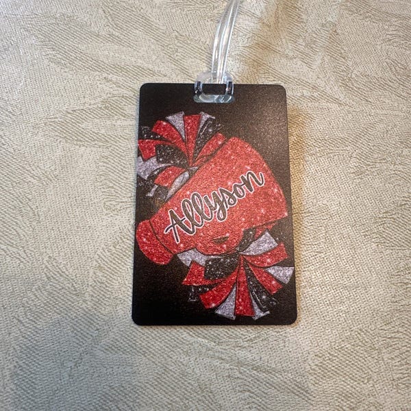 Personalized Cross Country Bag Tag for Runners XC Team Backpack Tag ...