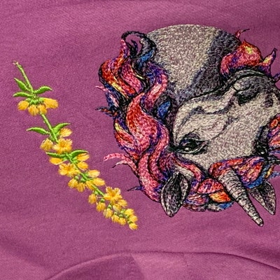 Funny Gnome and Flowers Machine Embroidery Design, 4 Sizes - Etsy