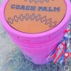 Custom Laser Engraved Bucket Lid Pad for Coach, Baseball Coach ...