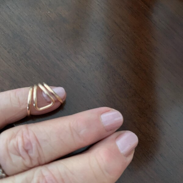 Lateral Deviation Pinky Finger Splint Ring, Arthritis Titanium, Brass ...