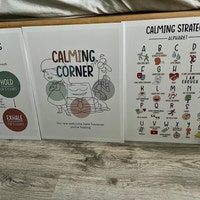 BUNDLE OF 6 Mental Health Posters: School Counselor Office Decor School ...