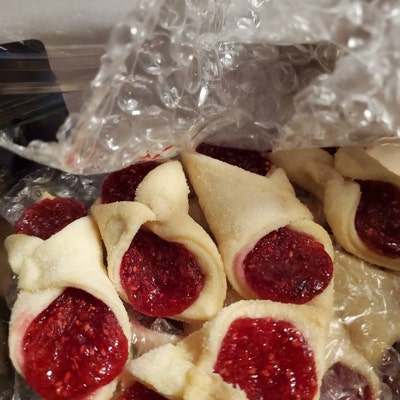 Raspberry Kolachi Cookies Aka Kolacky, Kolaczki, Kiffles - Etsy