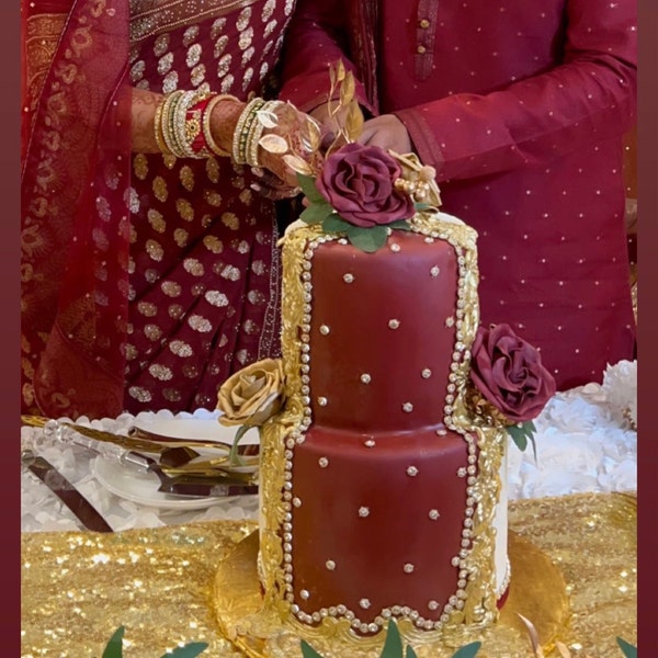 Ethnic Indian Bridal Red and Green Color Chura Set Heavy Glass Kundan ...