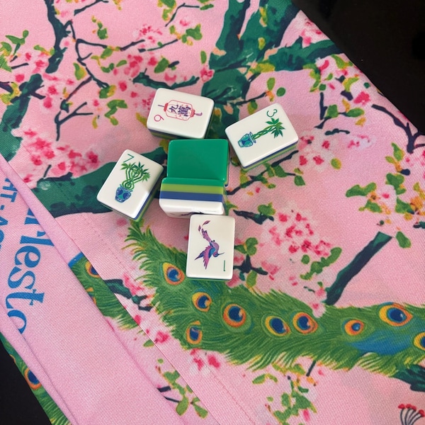 Editable Mahjong Party Invite - Mahjong Invitation Digital Download ...