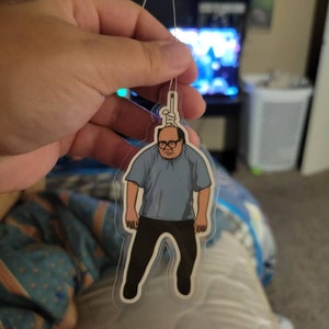 Frank Reynolds Hanging Vinyl Sticker the Gang Trashman IASIP | Etsy