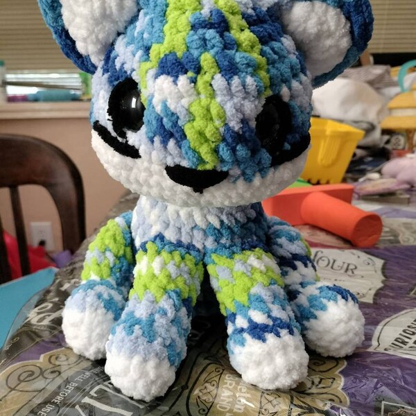 Amigurumi Sand Cat Pattern, Crochet Sand Cat, PDF Pattern, Sand Cat ...