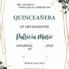 Editable Blank Daisy Template, Daisy Custom Sign, Daisy Invitation ...