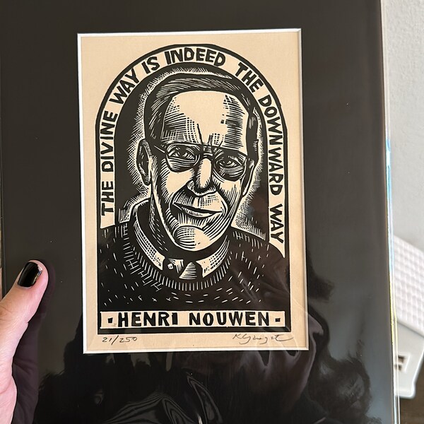 Henri Nouwen Original Art Christian Catholic Writer - Etsy