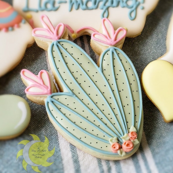 Cactus Cutter - Cactus and Greenery Cookie Cutter - 3D Printed Cookie ...