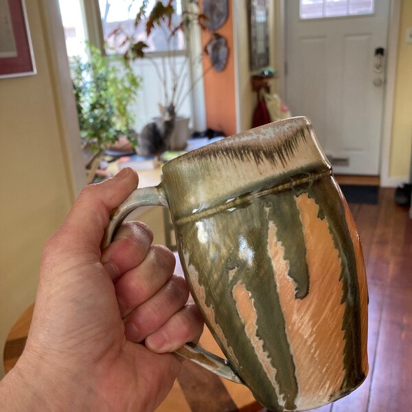 NEW Shimmering Tenmoku Wood Fired Ceramic Porcelain Cups by Jessica ...