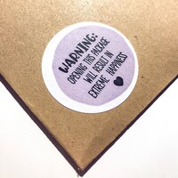 Cute Packaging Stickers, Happy Post Stickers, Cute Happy Mail Sticker ...