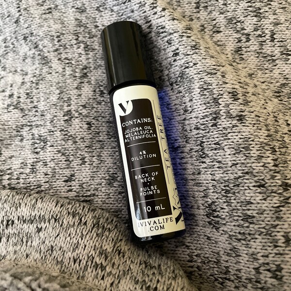 Tea Tree Roll On, Tea Tree Roller, Tea Tree Rollerball, Roller for Acne ...