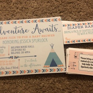 Tribal Aztec Baby Shower Invitation Tribal Aztec Baby Shower - Etsy