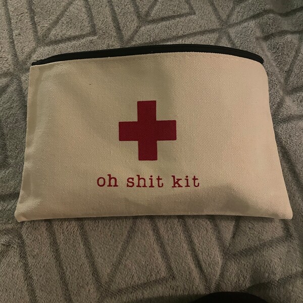 The Original Oh Shit Kit Pouch, First Aid Kit, Bachelorette Party Kit ...