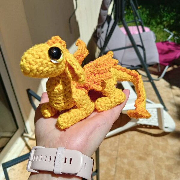 Baby Luck Dragon Crochet Pattern by Crafty Intentions DIGITAL PDF ...