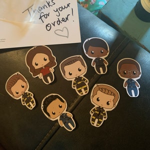 Merlin Stickers - Etsy