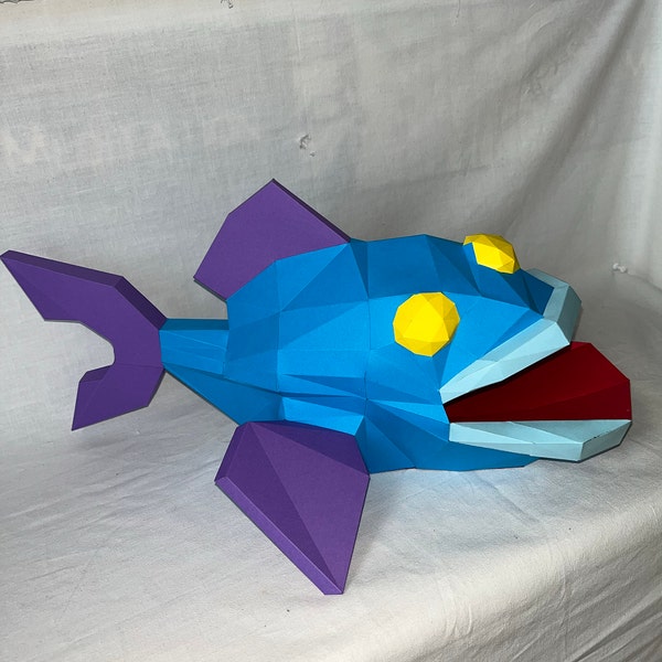 PAPERCRAFT TURTLE Wall or Standing Make It Yourself Paper Sculpture, 3D ...
