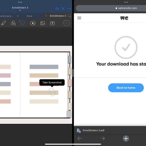 Digital Sticker Book for Goodnotes, PNG Files of Digital Stickers ...