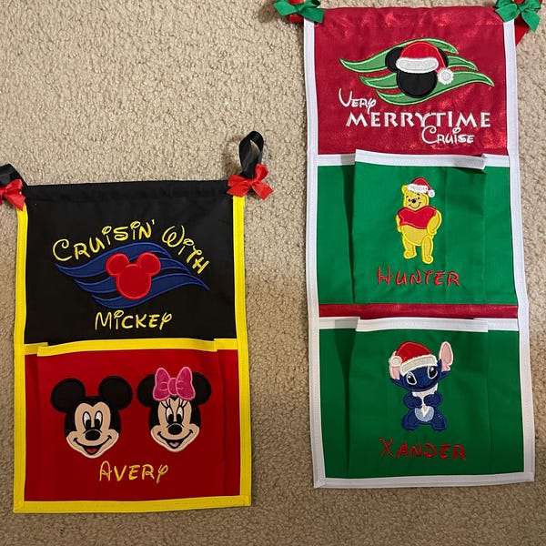 Custom Disney Cruise 2 Pocket FE Fish Extender - Etsy