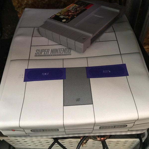 Super Nintendo SNES Model 1 Vinyl Dust Cover (exclusive US SELLER) - Etsy