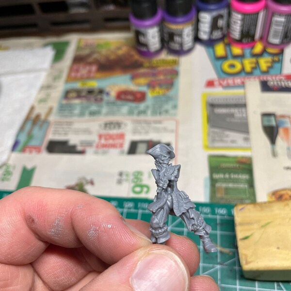 Merlin the Wizard Dnd Miniature king Arthur Miniatures for Tabletop ...