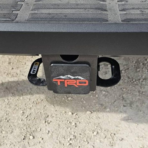 TRD Mountain Hitch Cover for Toyota Tacoma - 4runner - Tundra - Sequoia ...