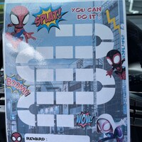 Spidey Reward Chart, Spidey and His Amazing Friends Chore Chart, Spidey ...