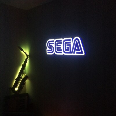 SEGA Sign for Gaming Room Decor Sega CD, Sega Genesis, Sega Saturn and ...