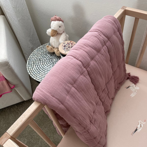 Muslin Baby Play Mat 10 Different Color , Soft Cotton Baby Play Mat ...