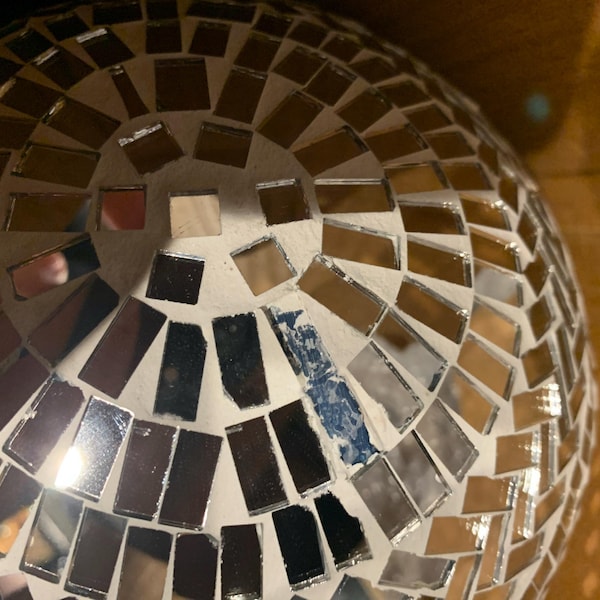 Handmade Mosaic Disco Ball With Unique Design for Home Decor, Parties ...