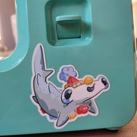 Clown Shark Stickers - Etsy