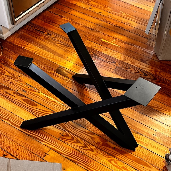 Metal Table Base, Steel Table Frame, Coffee Table Base, Metal Table ...