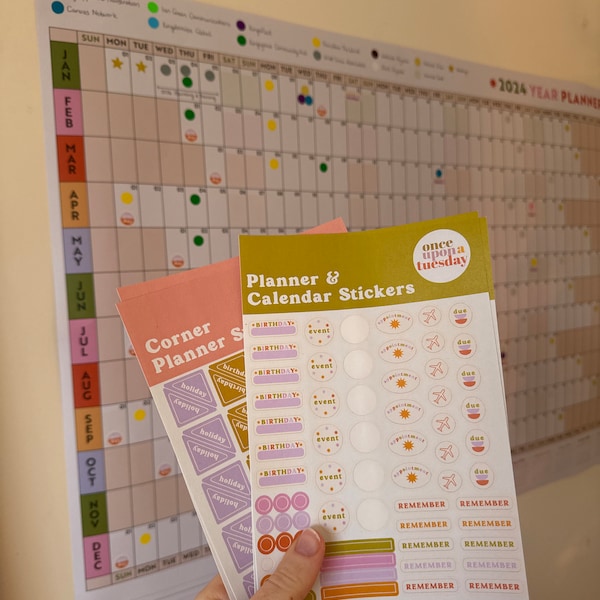 Planner & Calendar Stickers | Journal Stickers | Everyday Stickers ...