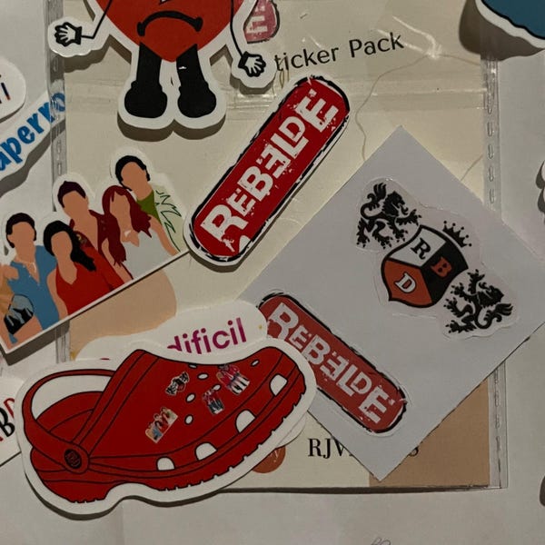 RBD Rebelde Sticker Pack - Etsy