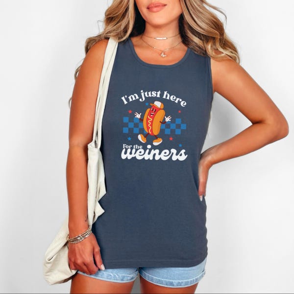 Comfort Colors 9360 Denim Tank Mockup, CC9360 Tank Top Mock-up ...