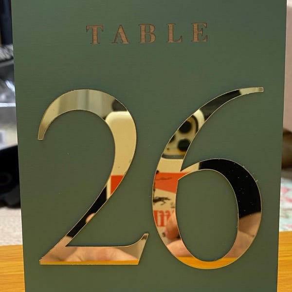 Wooden Wedding Table Number Wedding Table Decor, Rustic Country Wedding ...