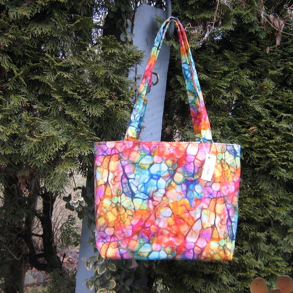 Stained Glass Window Shoulder Bag Mosaic Handbag Mandala Purse Boho ...