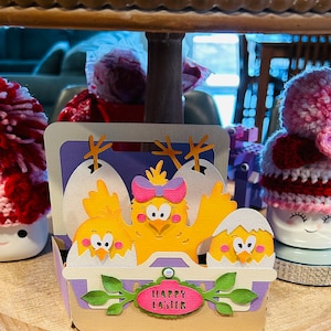 Pop Out Box Birthday Greeting Card - Etsy