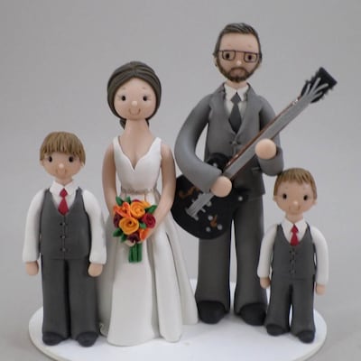 Custom Handmade Family Wedding Cake - Etsy