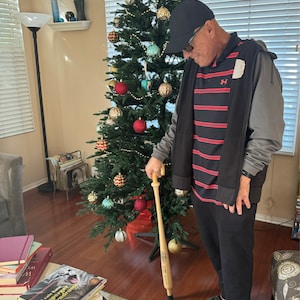 Baseball Bat Cane Louisville Slugger Bat Walking Cane - Etsy