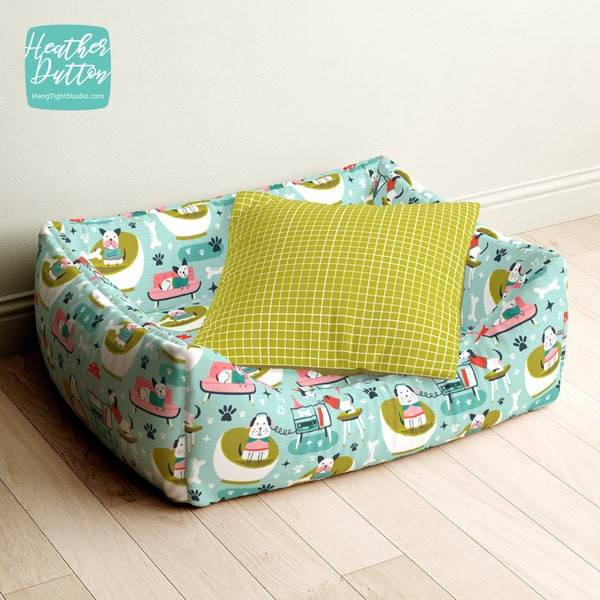 Pet Bed Mockup Set | Photoshop Pet Bed Mockups | Custom Pet Bed | Pet ...