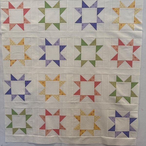 Easy Quilt Patterns PDF Beginner Quilting Pattern Charm Pack Quilt ...