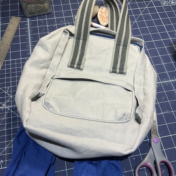 Mini Backpack | Canvas Bag | Sewing Pattern | Bag PDF Pattern | One ...