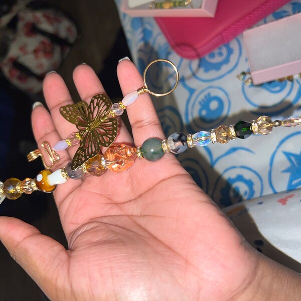 Crystal Pointer Wand | Glam Wand | Rose Quartz Crystal Wand| Fairy Wand ...