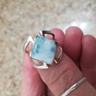 Boho Statement Ring Black Onyx Stone Sterling Silver Ring - Etsy