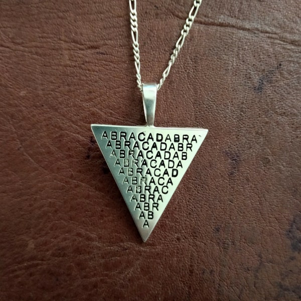 Abracadabra Pendant Necklace for a Touch of Magic,enchanting Elegance ...