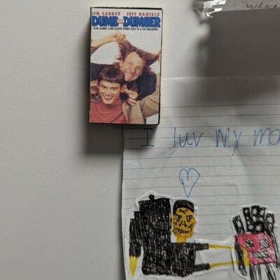 Retro VHS 90's Movies Mini Magnets Classic Cult Movies VHS Tape Covers ...