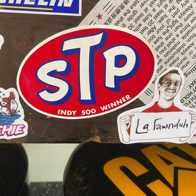 STP Racers Edge Racing Decal Sticker 4 Inches Long by 2-5/8 - Etsy