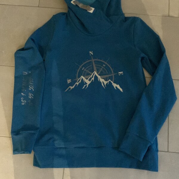 Compass Rose Mountain Range SVG: Adventure Travel Files (digital ...