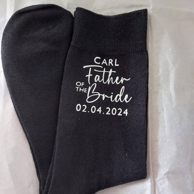 Personalised Wedding Socks. Personalised Boxer Shorts - Etsy UK